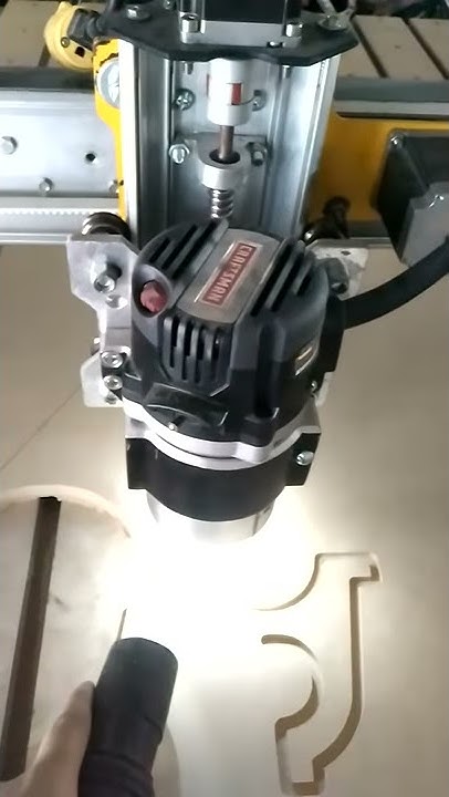 Cnc Goliat Router 12 Mt Trabajando En Mdf Youtube