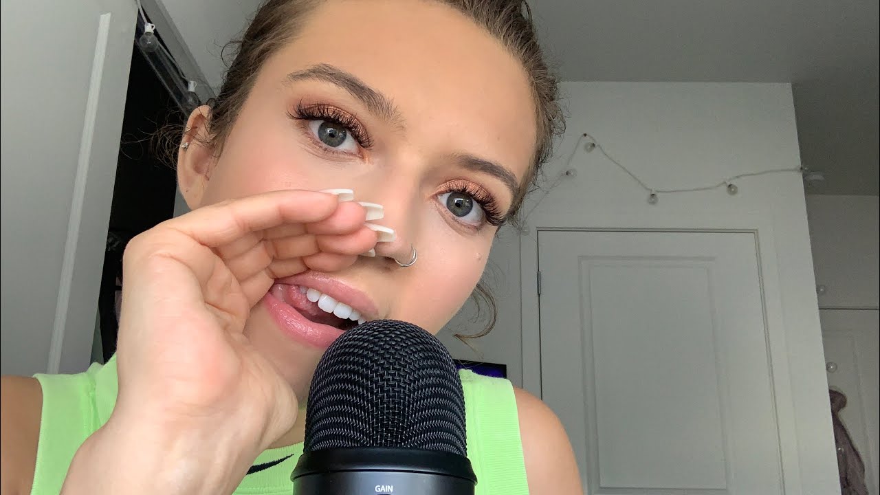 ASMR| CUPPED RELAXING MOUTH SOUNDS| HIGH VOLUME SLOW TONGUE SWIRLING ...