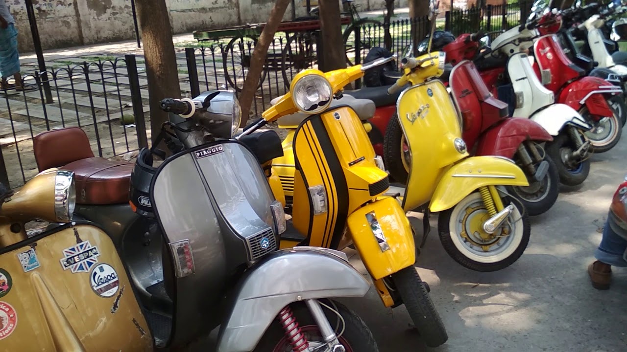 Vespa bangladesh! Unique & Colorful scooter - YouTube