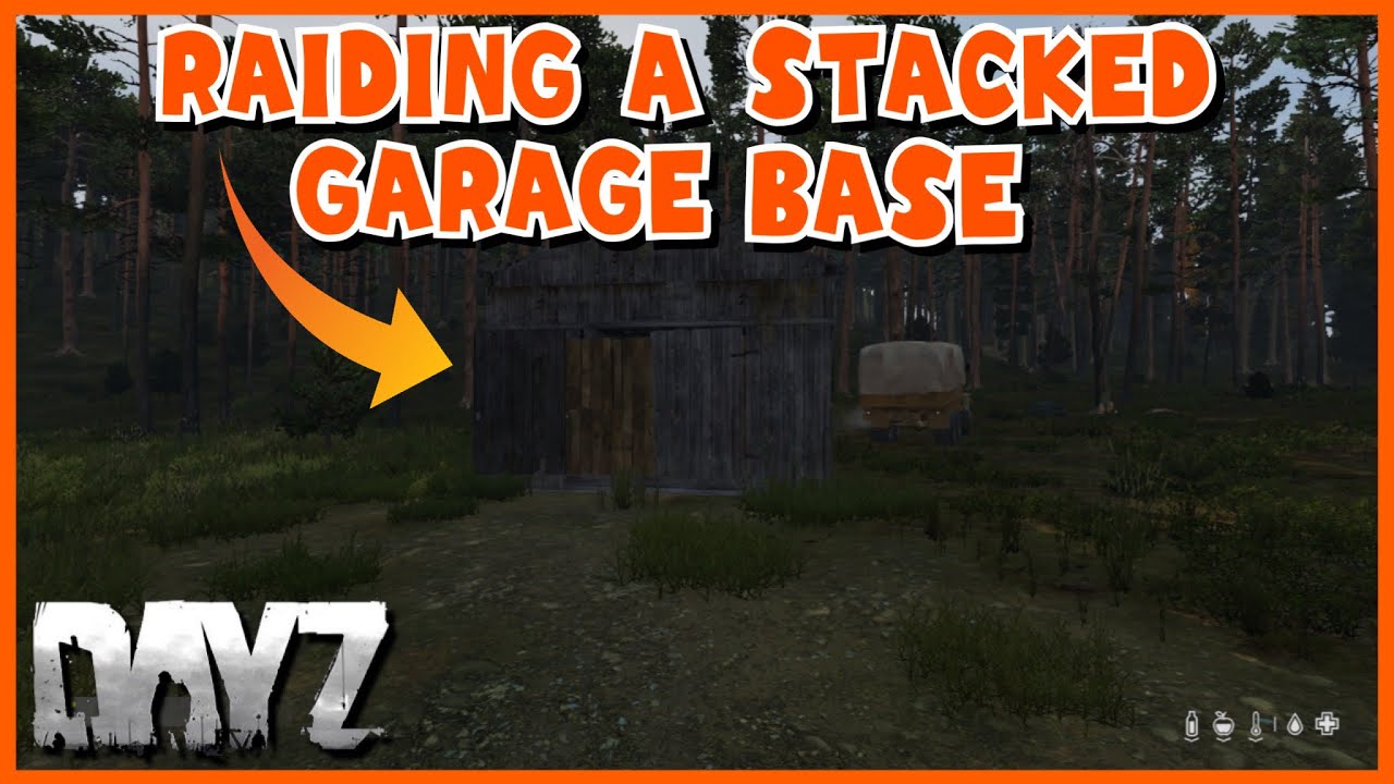 DayZ - Raiding A STACKED Garage Base On A Official Server! - YouTube