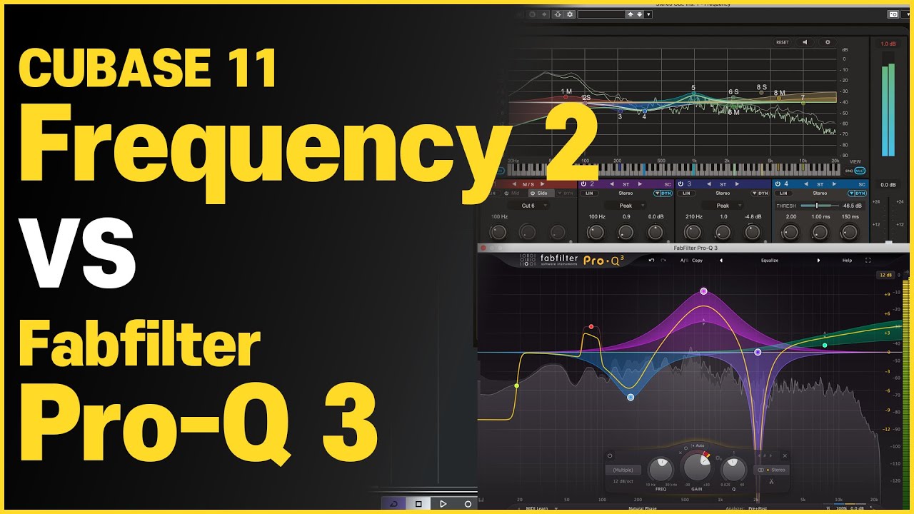 CUBASE 11 Frequency 2 VS Fabfilter Pro-Q 3 - YouTube