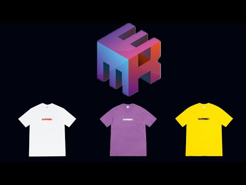 SUPREME MOTION LOGO TEE WEEK 18 LIVE COP - MEK