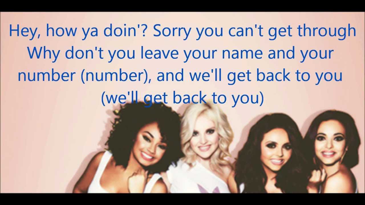 Little Mix - How Ya Doin'? Lyrics - YouTube