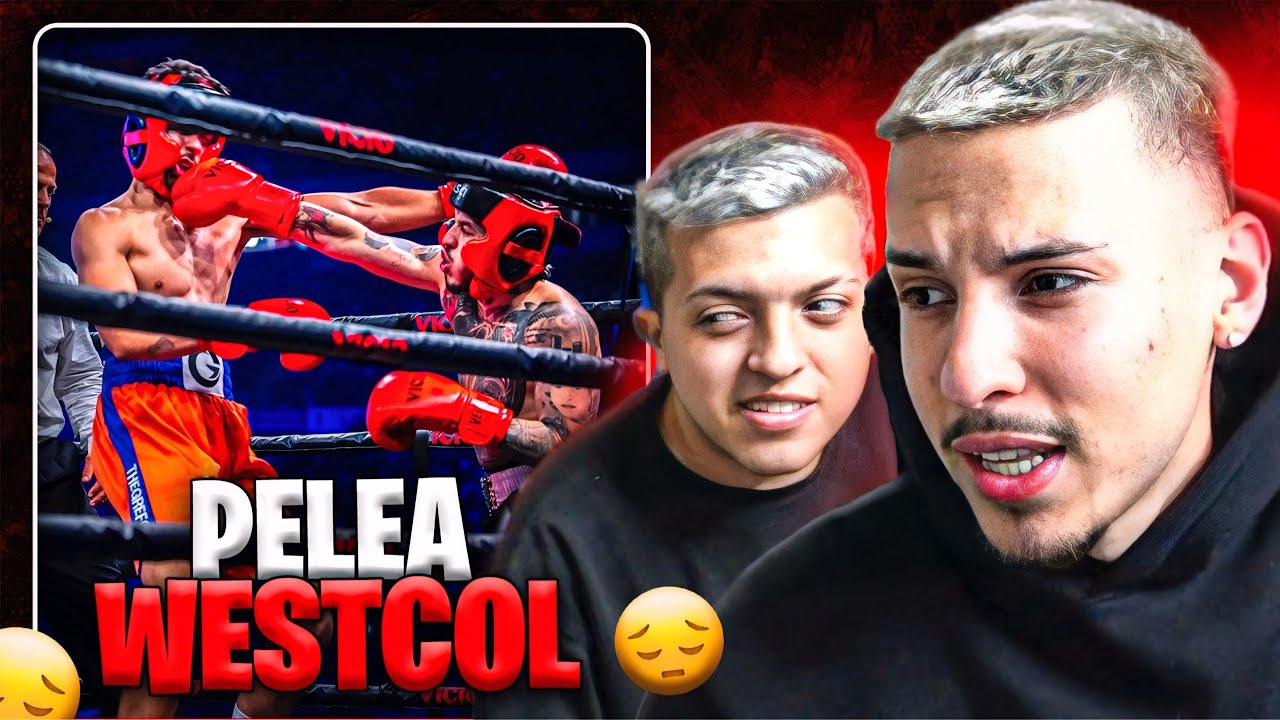 REACCIONANDO A LA PELEA DE WESTCOL VS GREFG 🥲 perdí todo mi dinero ...