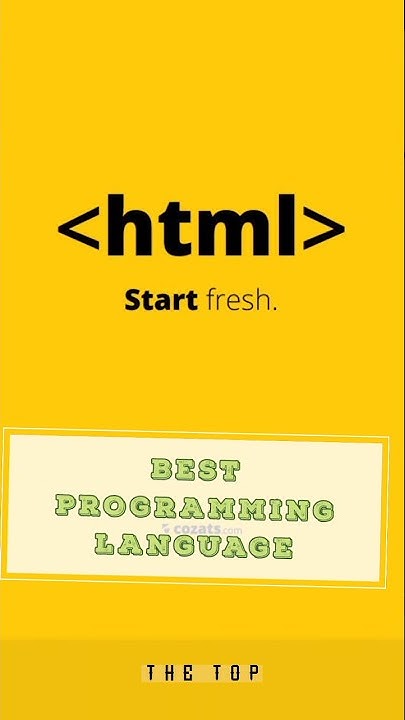 Top 5 Best Programming Languages in 2023 #shorts - YouTube