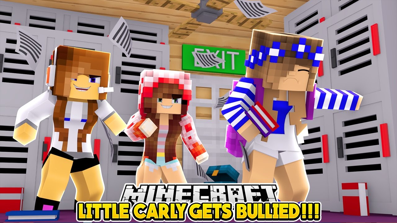 LITTLE CARLY GETS BULLIED!!! - Minecraft Little Club Adventures - YouTube