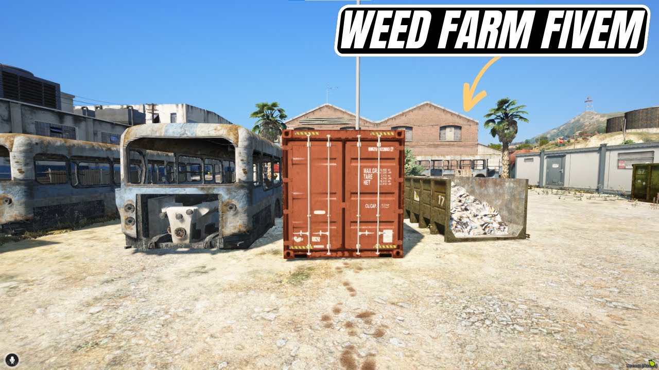 Weed farm fivem | Fivem Mods | Interior & map for Roleplay | FiveM mlo ...