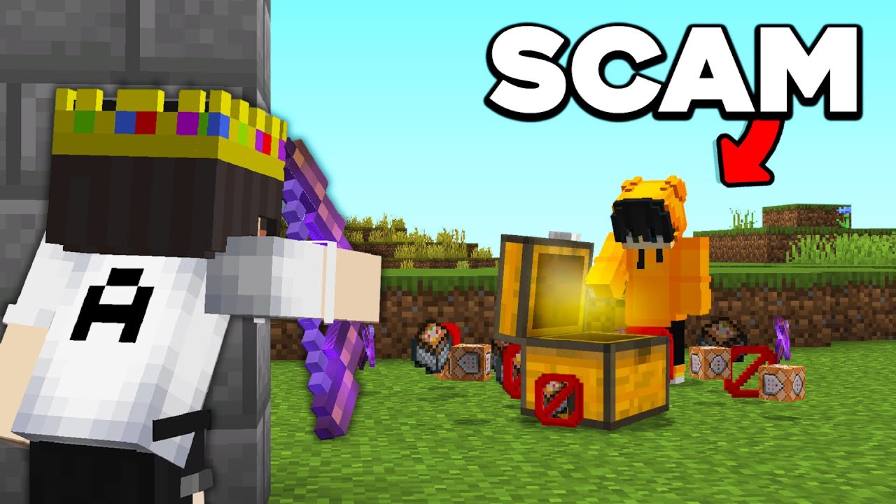How I Exposed an ILLEGAL Player’s Scam in this Minecraft Server ...