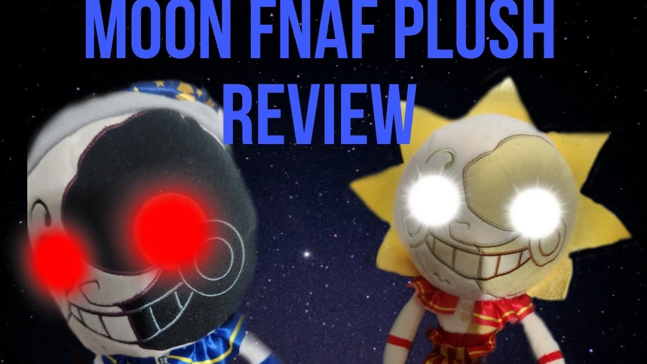 moon fnaf plush review #fnafsecuritybreachmoon #fivenigjtsatfreddys # ...