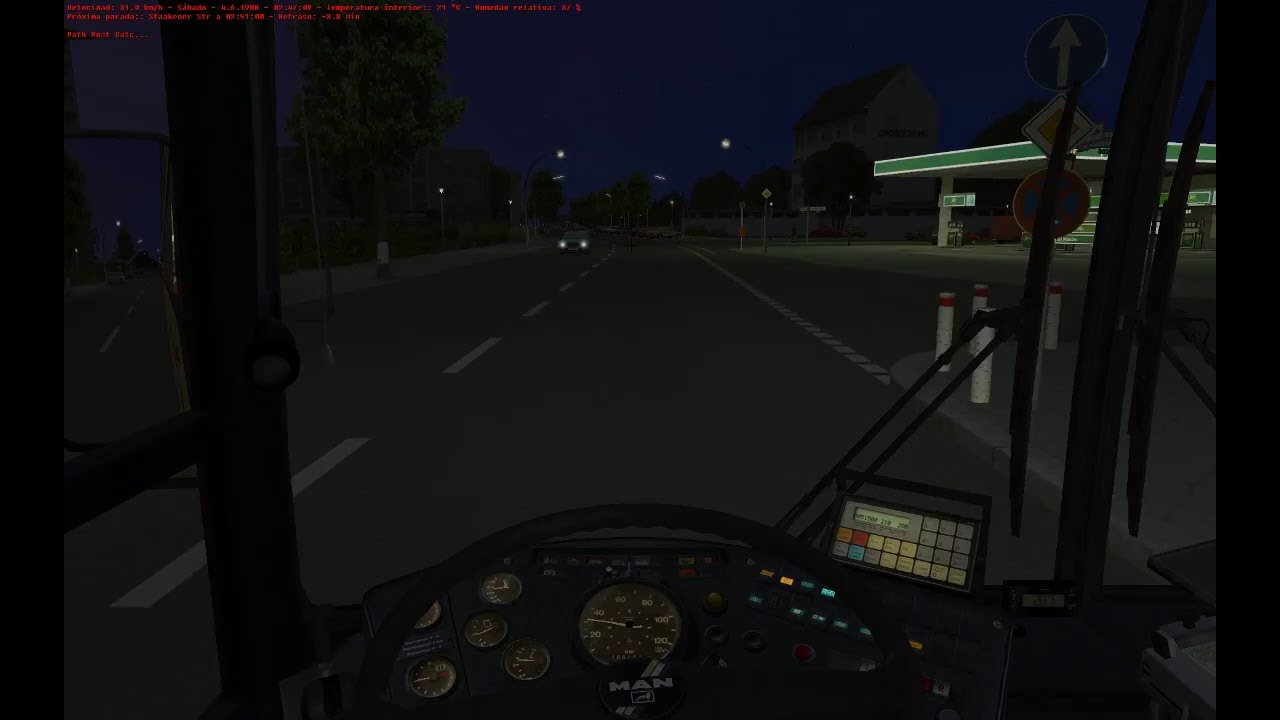 OMSI 2 Berlin-Spandau 1989 - L5N MAN D86 - YouTube