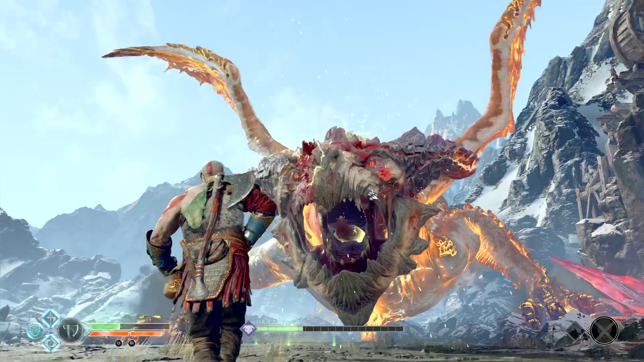 God of War dragon boss - YouTube