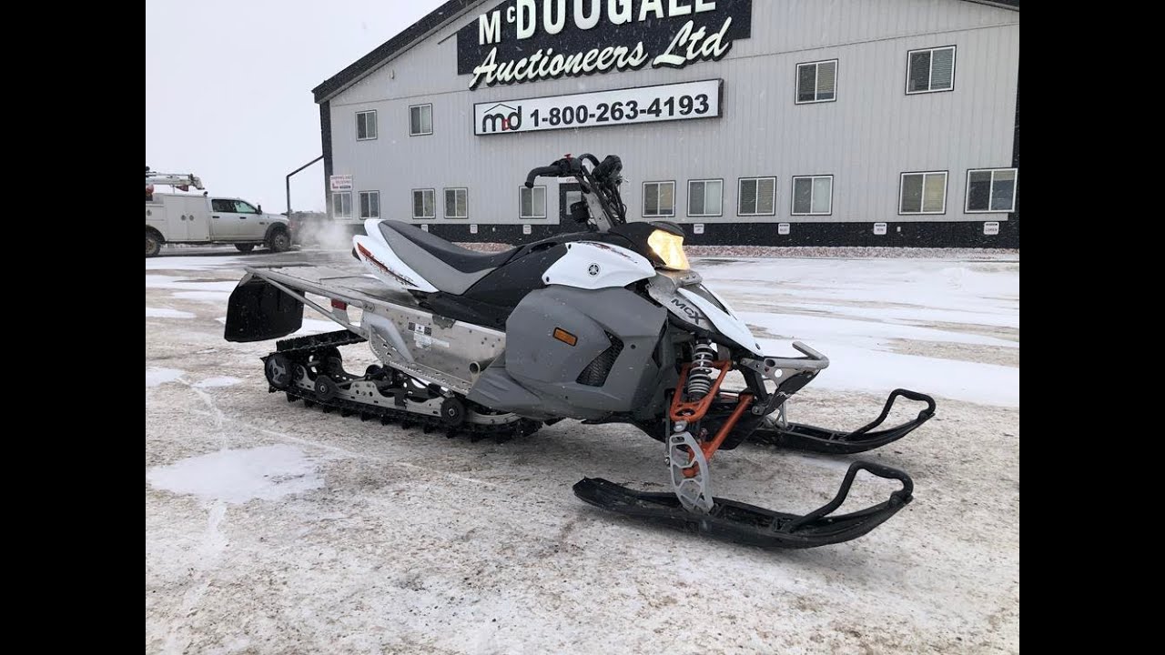 Lot 100 - 2008 Yamaha Phazer MCX Turbo Snowmobile - YouTube