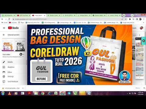 MULTICOLOUR NONWOVEN BAG THAILA DESIGN - YouTube