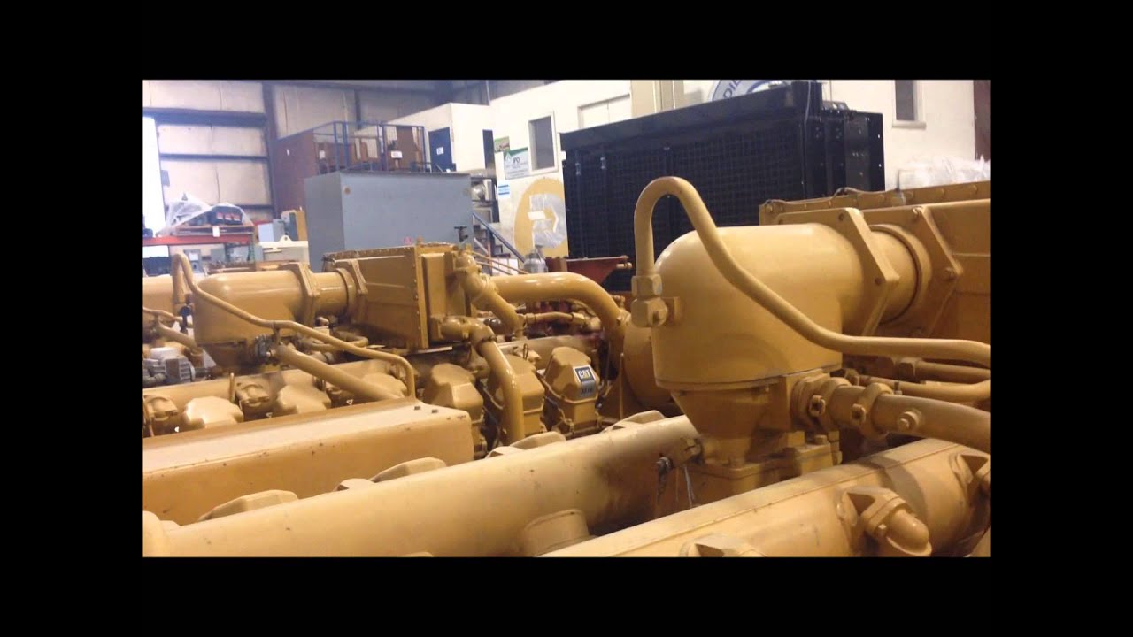 Caterpillar G3516 Generator Sets - YouTube