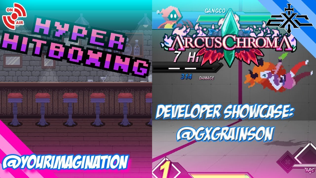 Game Dev Showcase | Hyper Hitboxing & Arcus Chroma - YouTube