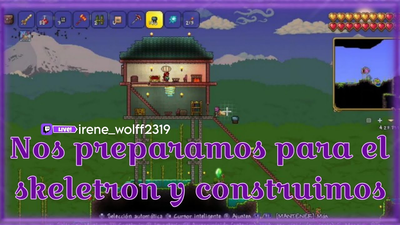 Terrria | Nos preparamos para skeletron prime 😁 - YouTube