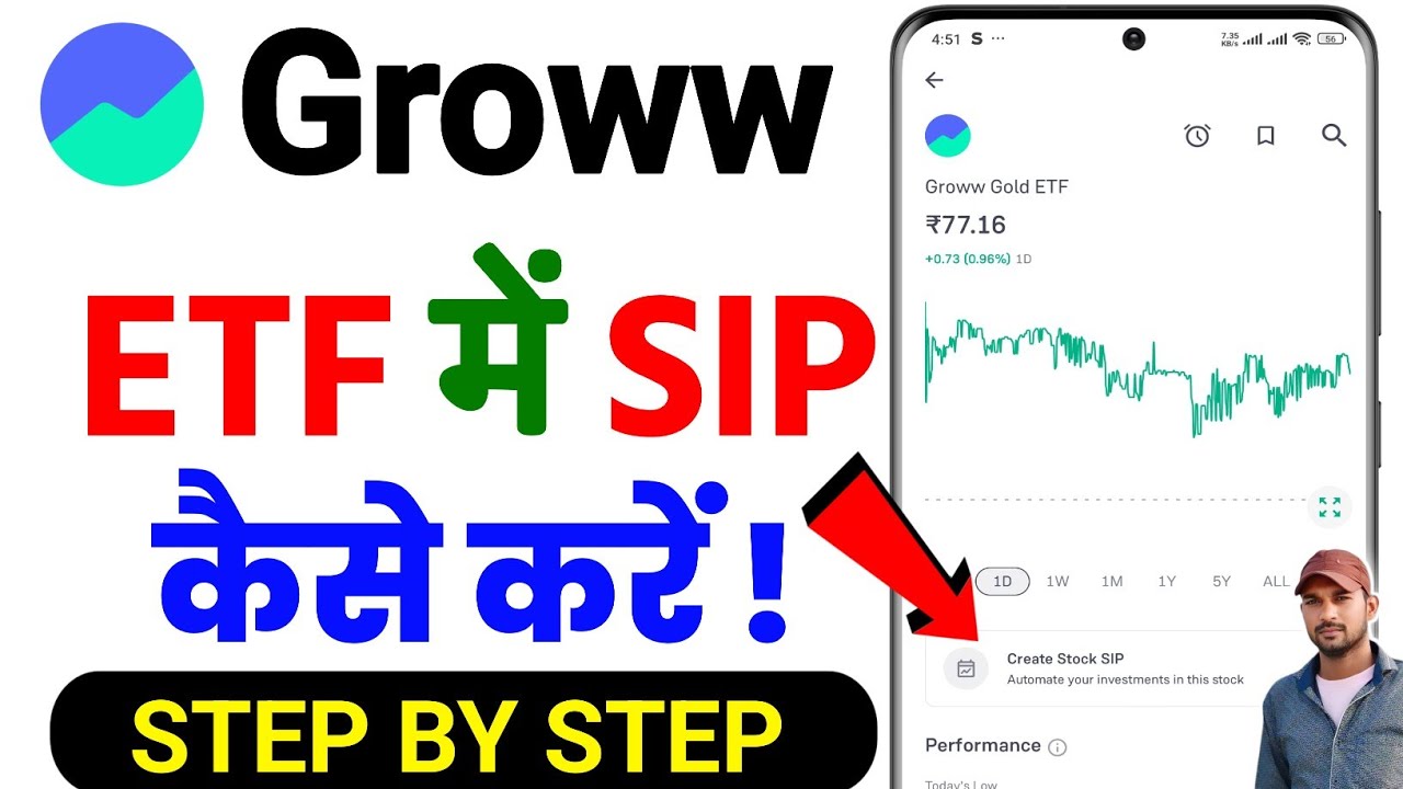 Groww App se ETF Mein Sip kaise kare, ETF Me sip Kaise kare, Groww app se gold etf kaise kharide ...