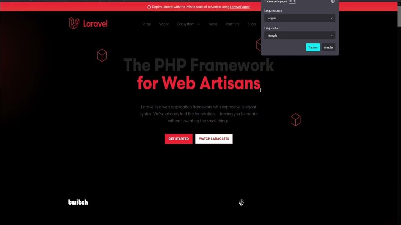 LARAVEL FORMATION : Gestion des Etudiants - Conclusion - YouTube