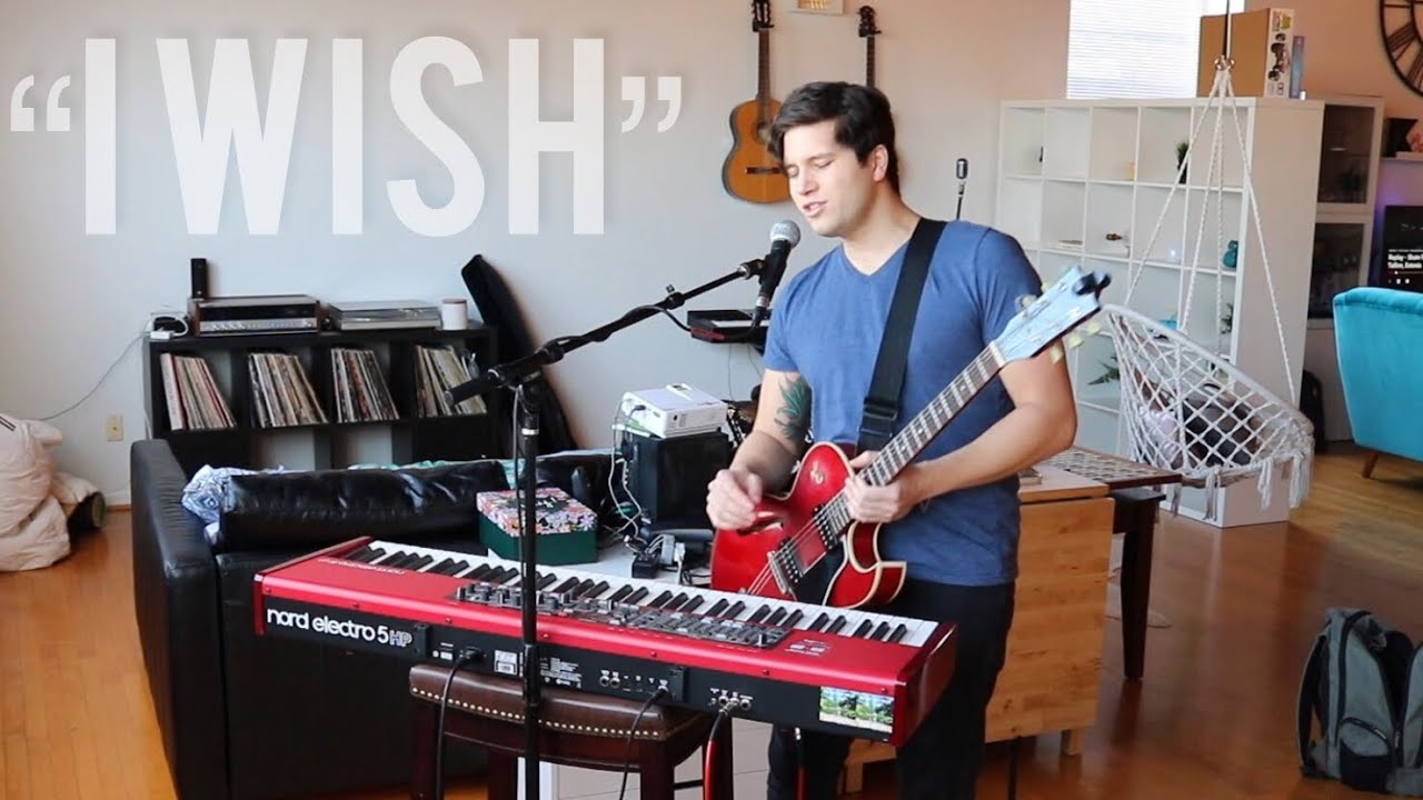 "I Wish" Stevie Wonder - Drew Machak (Live Looping) - YouTube