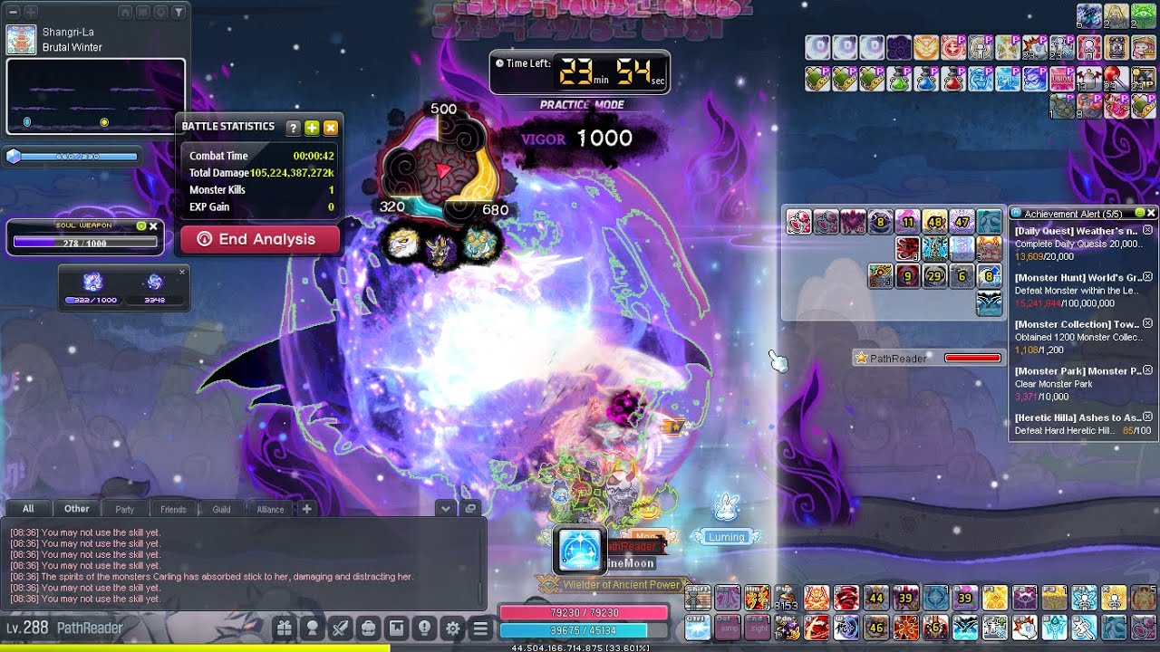 76,668 hexa 304% easy kaling dual blade with mu gong's soul maplesea ...