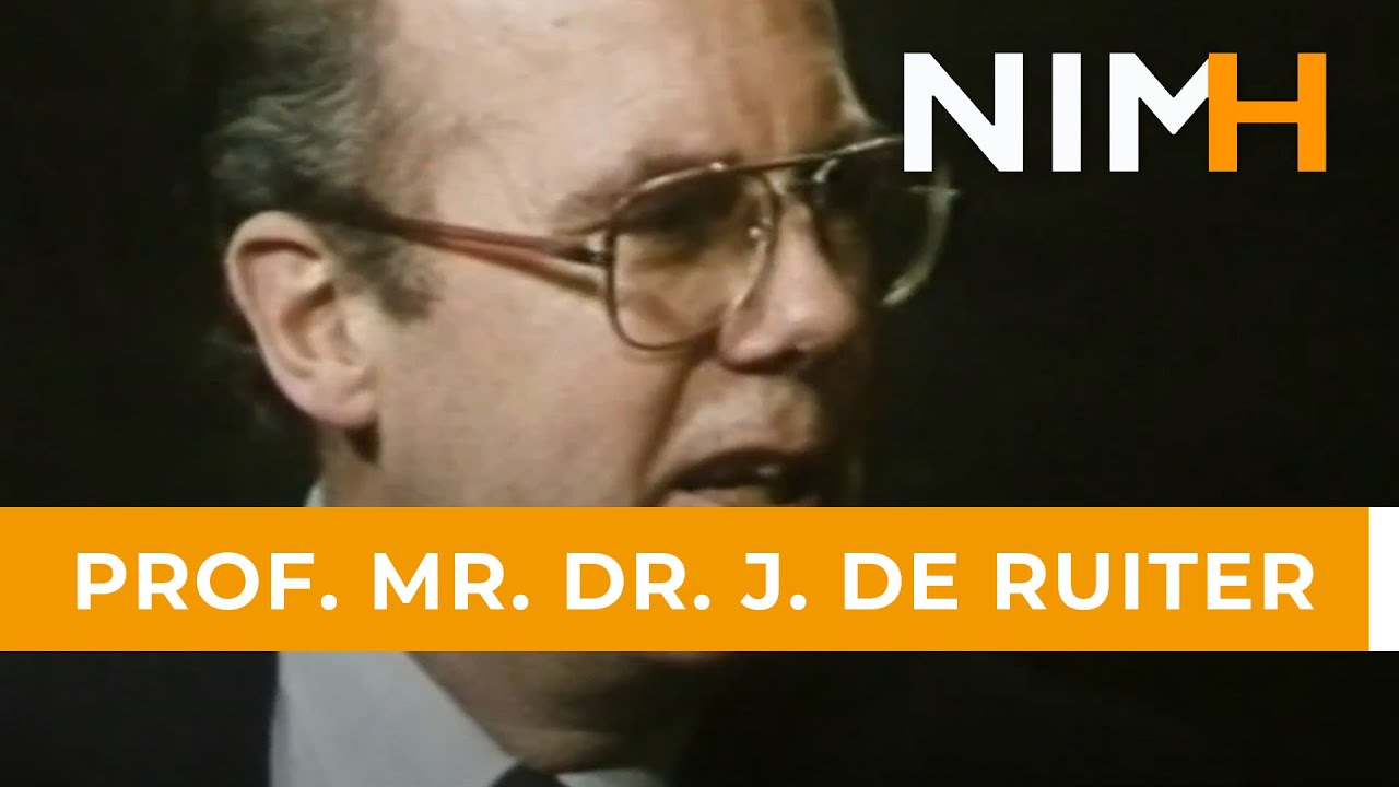 Prof. mr. dr. J. (Job) de Ruiter - YouTube