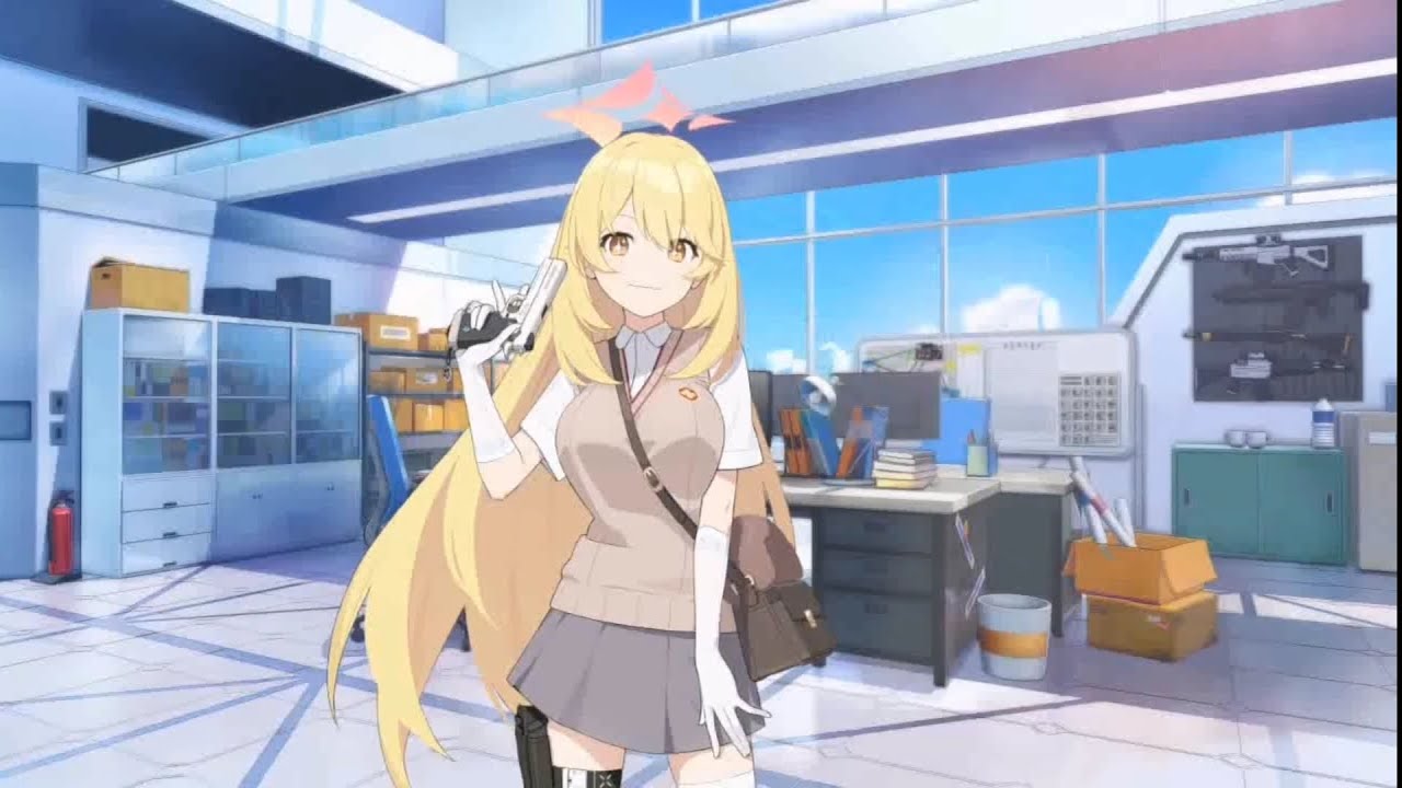 [Blue Archive JP Collab] Misaki Shokuhou Lobby Lines EN TL - YouTube