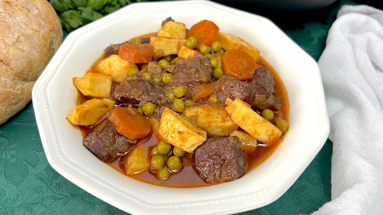 TERNERA A LA JARDINERA 🌟 ¡Tan tierna que se deshace en la boca! - YouTube