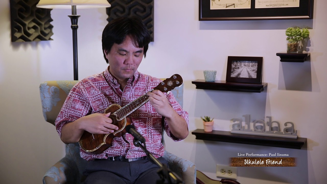 Paul Iinuma and 1930s David Mahelona 'Violin' Ukulele - (UKULELE FRIEND ...