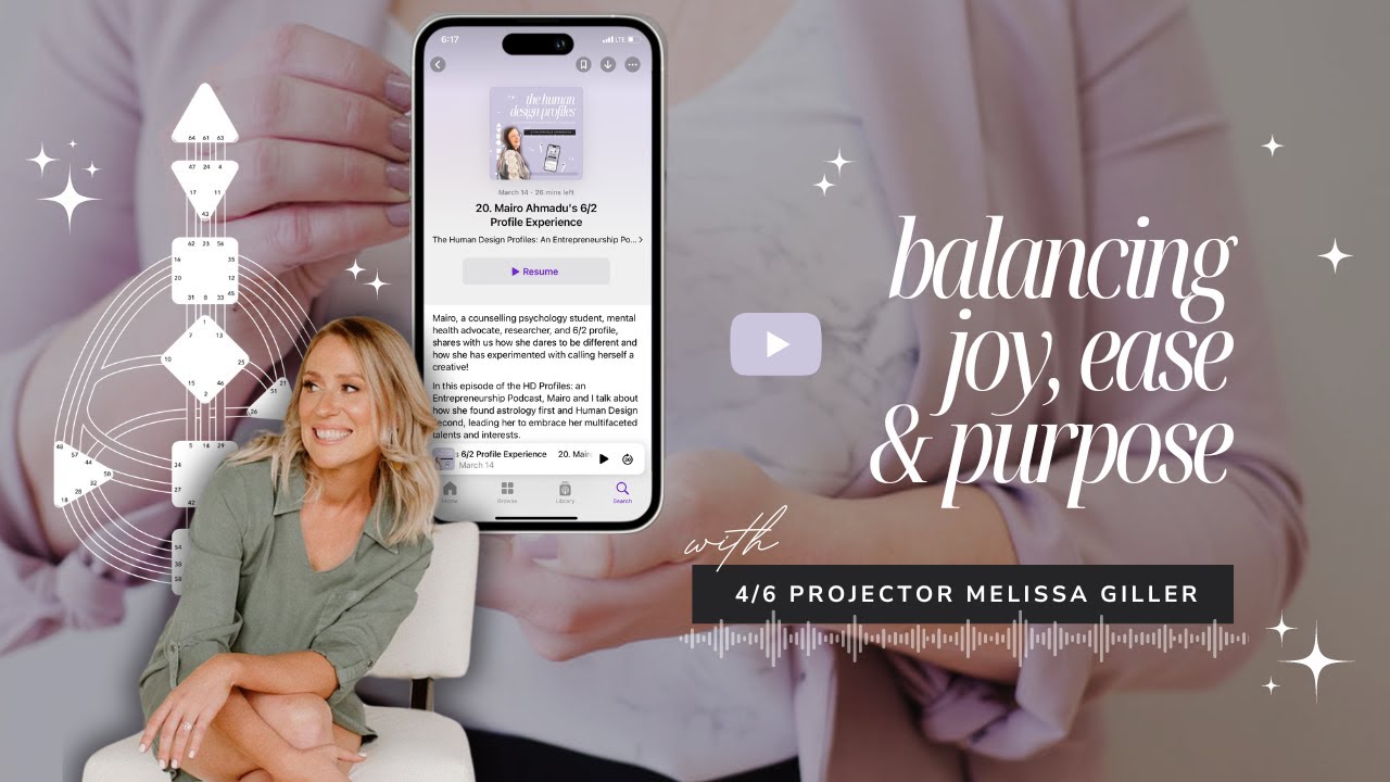 4/6 Projector Melissa Giller - Balancing Joy, Ease & Purpose - YouTube