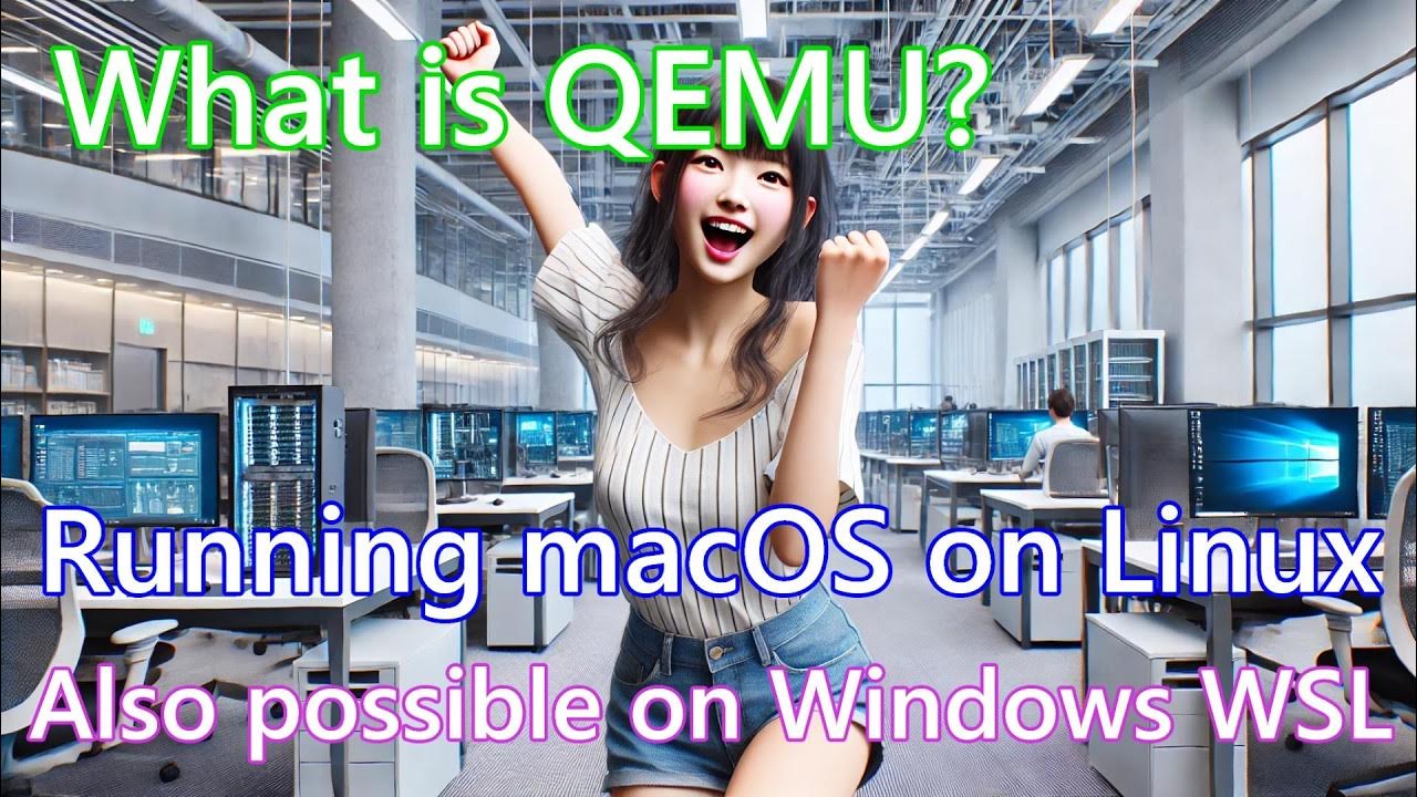 How to Run macOS on Linux or WSL Using QEMU - YouTube