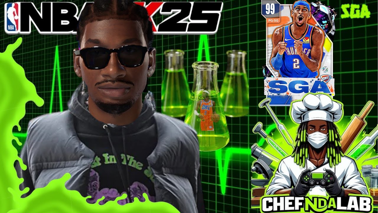 The Realest Shai Gilgeous Alexander (SGA) NBA 2k25 Face Creation (Chef ...