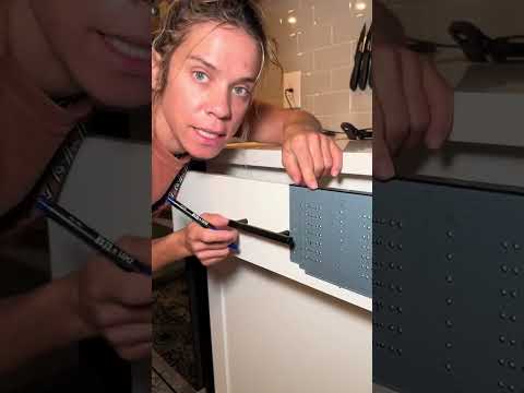 How I Installed my New Cabinet Handles