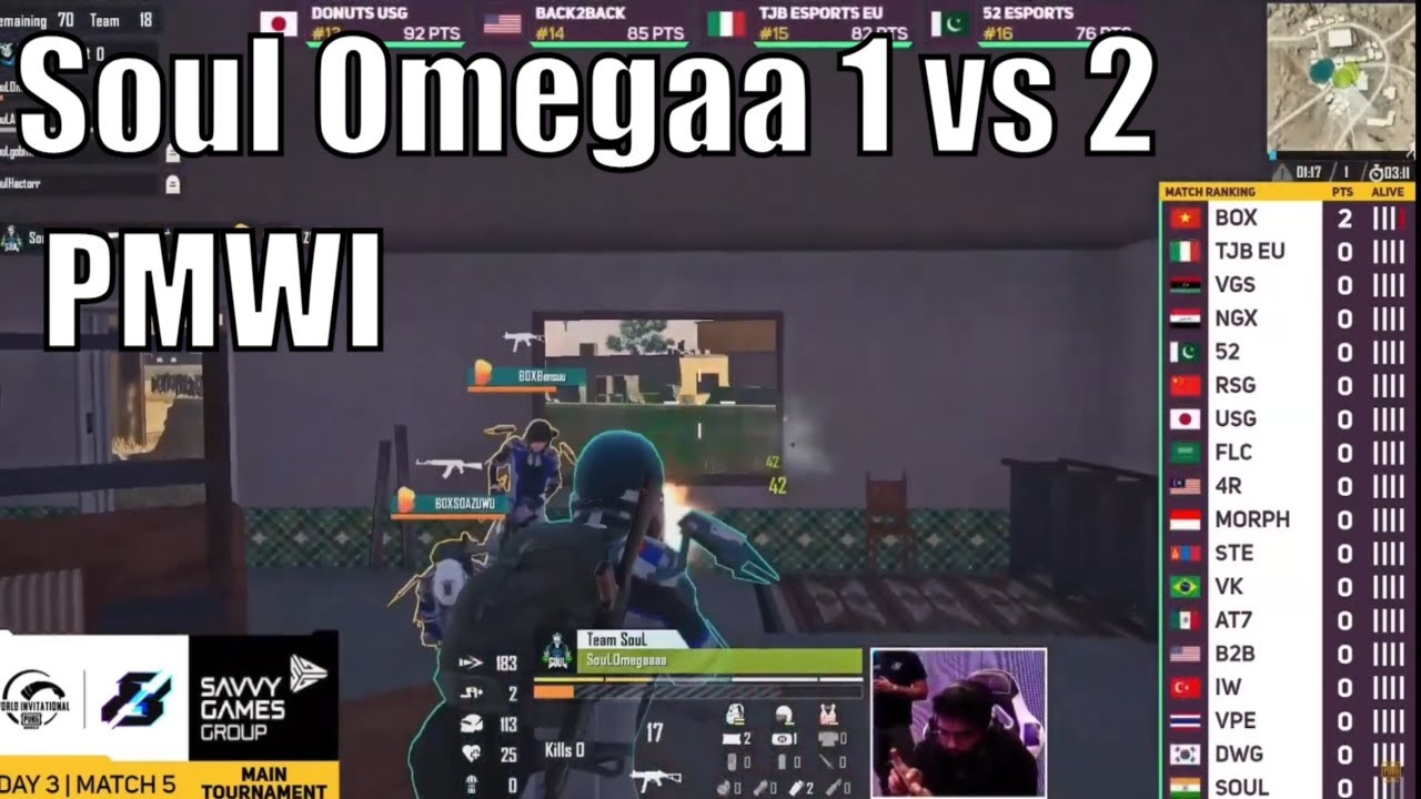 Soul Omega 1 vs 2 in PMWI clutch to Box @S8ULGG #soul #Godlike - YouTube