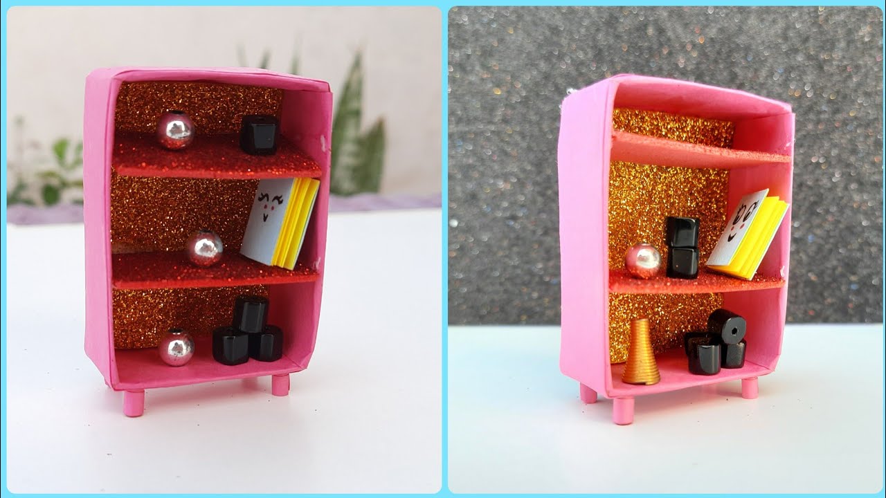 how to make storage box | mini storage box | origami craft | doll idea ...