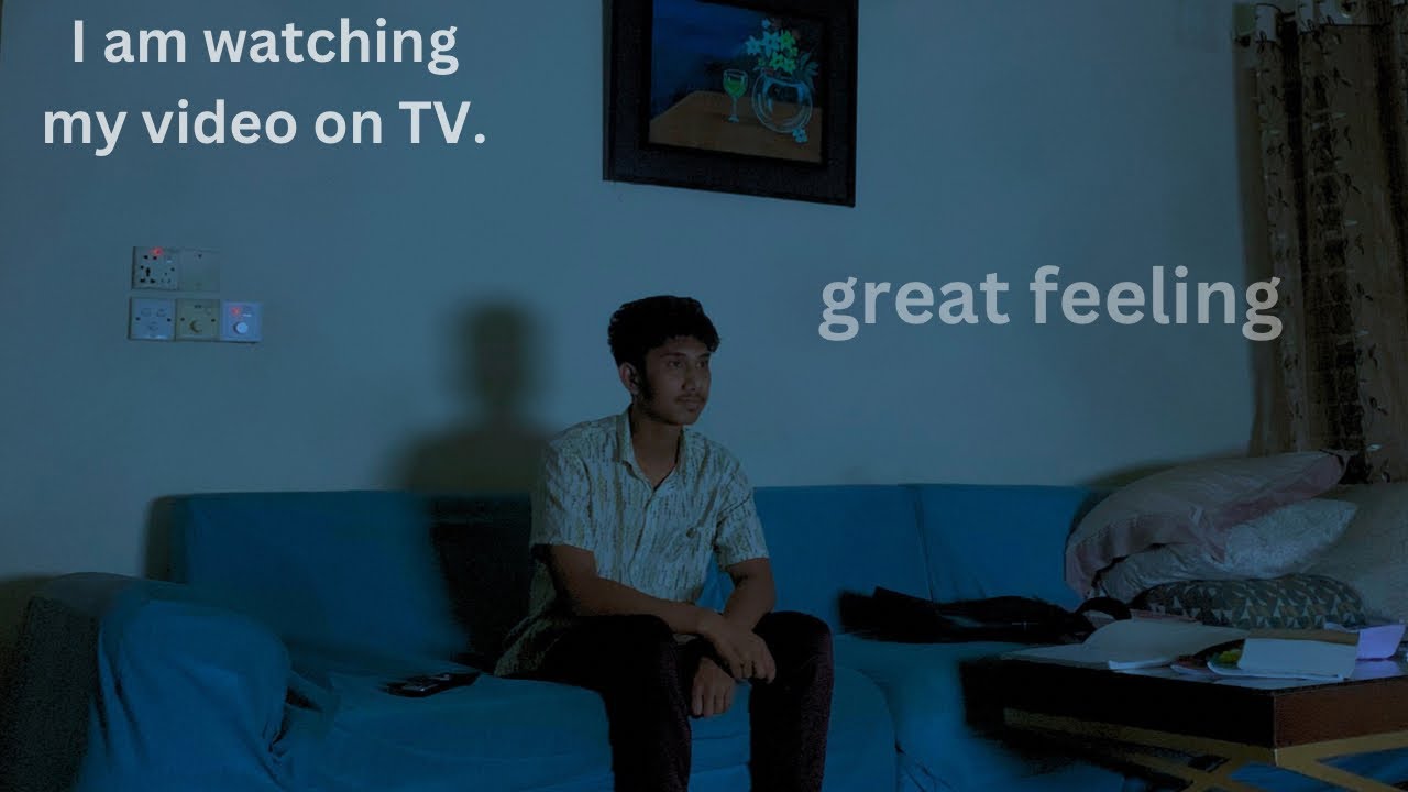 I am watching my video on tv{Long Drive Official} - YouTube