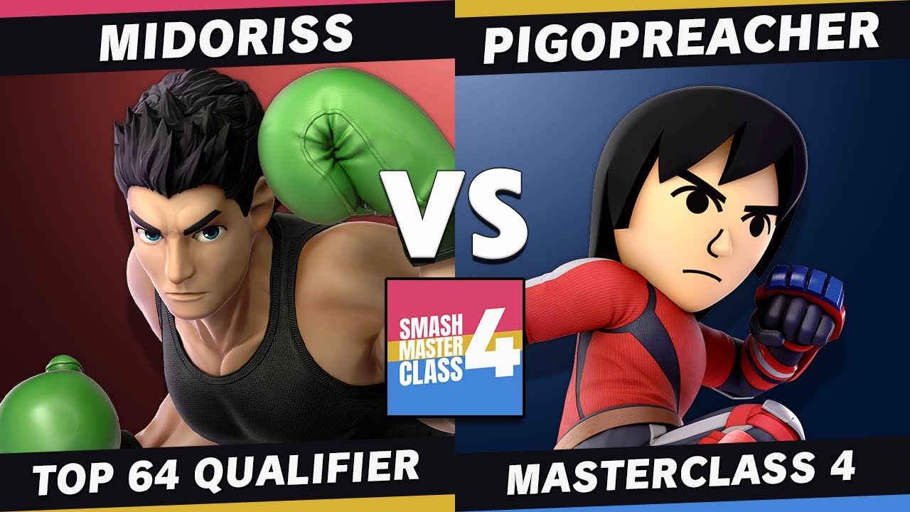Smash Masterclass 4 - Midoriss (Little Mac) vs PigoPreacher (Mii ...