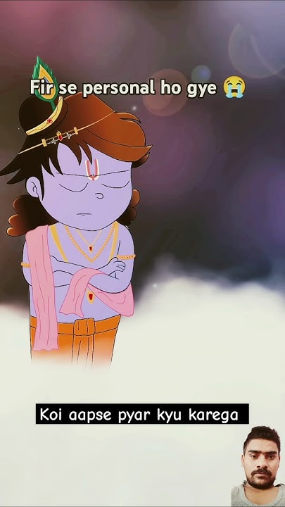 Koi aapse pyar kyu karega #funny #comedy #animation #cartoon #krishnalove - YouTube