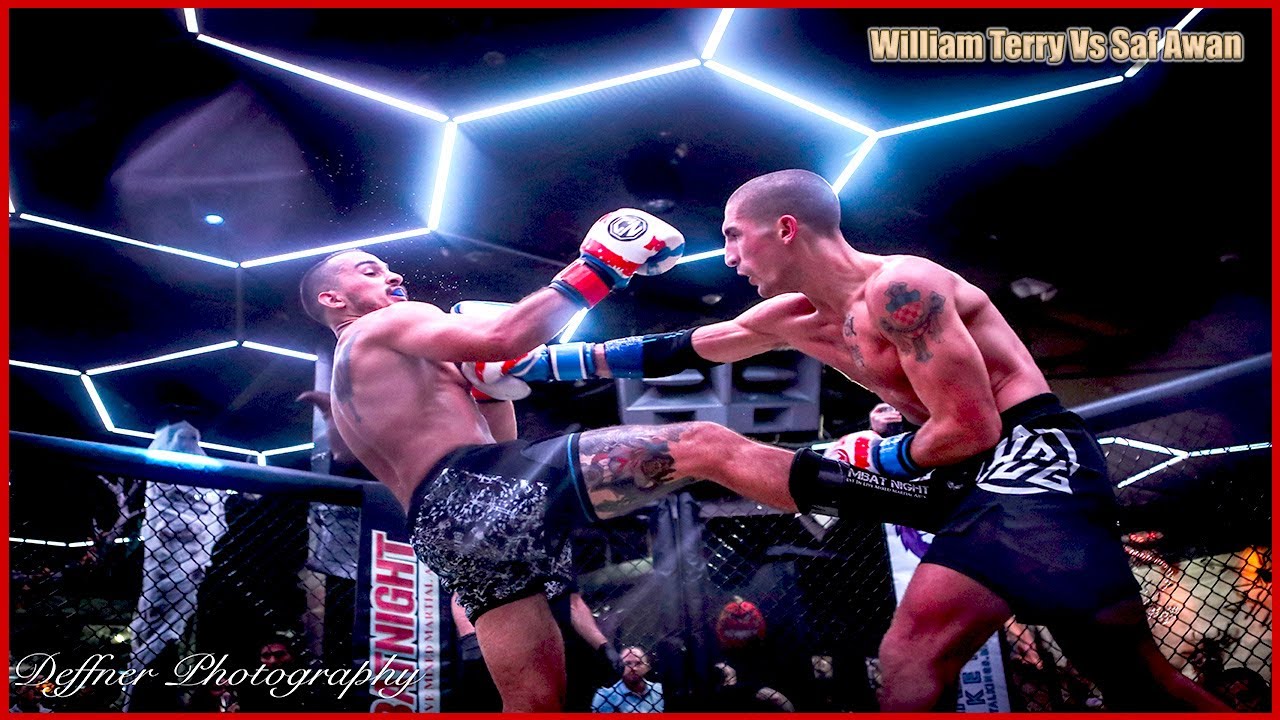 Combat Night - Fort Lauderdale - William Terry Vs Saf Awan - YouTube