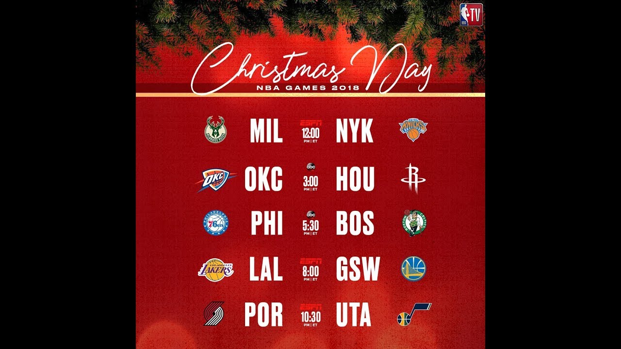 2018 NBA Christmas Day Commercial - YouTube