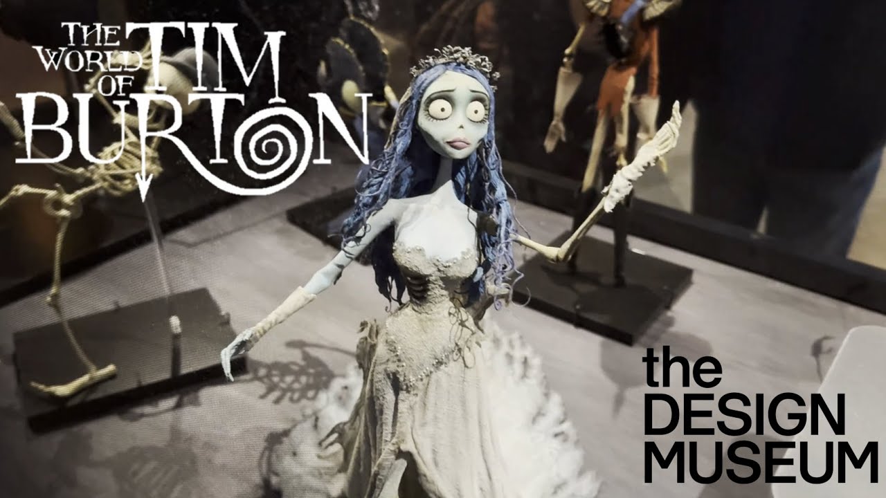 Inside The World of Tim Burton Exhibition at Design Museum London - YouTube