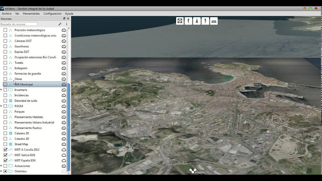 Visor Smart Coruña Tweets y Farmacias - YouTube