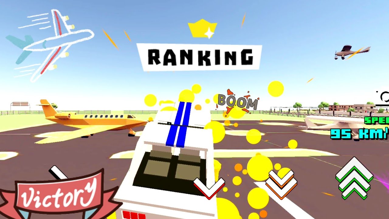 Blocky Car Racing Game Simulator - Map Exploration with Robber that ...