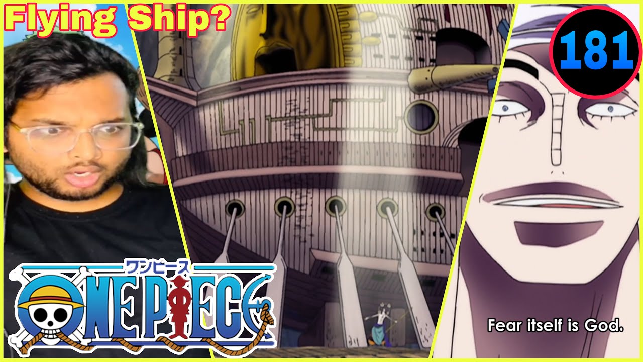 This dude gave himself CPR WTF 😱 Flying Ship? ! One Piece Episode 181 ...