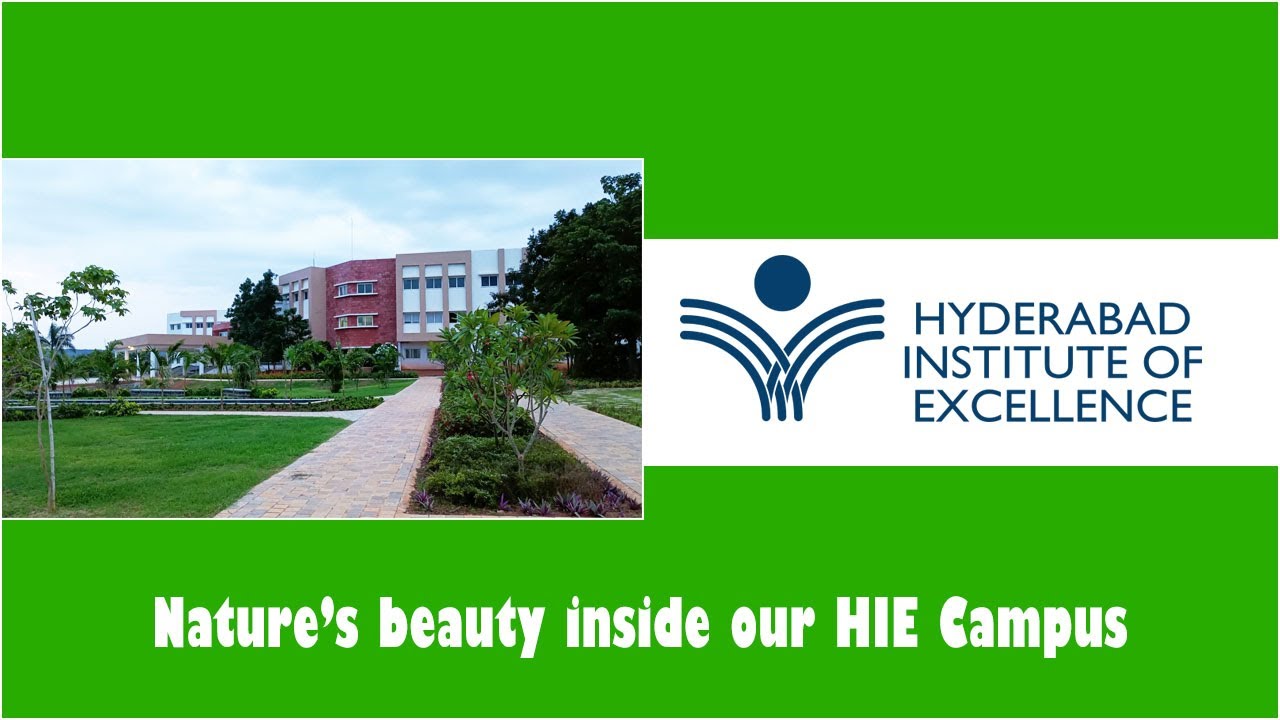 BEAUTY INSIDE OUR HIE CAMPUS DURING RECENT RAINS - HYDERABAD INSTITUTE ...