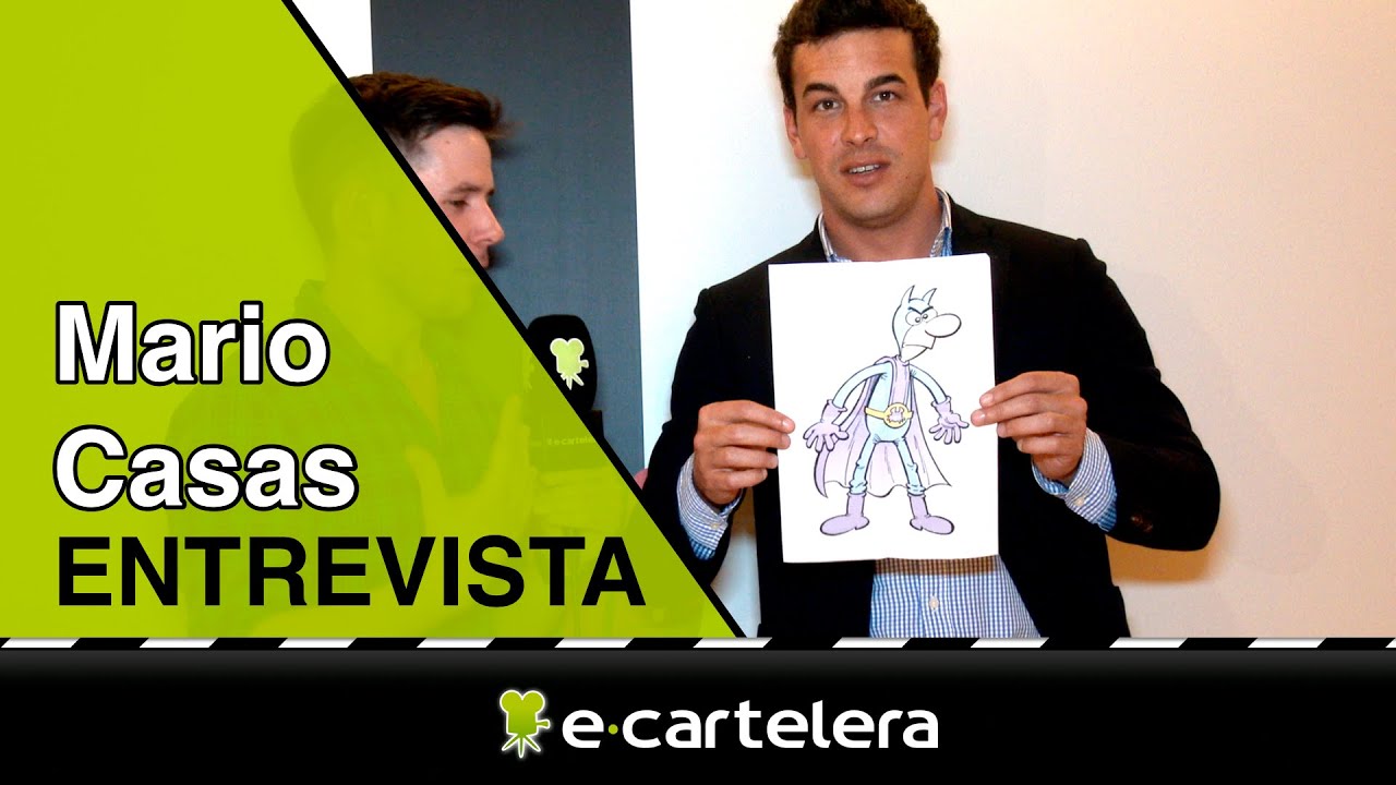Mario Casas: "Me encantaría ser Pafman, adoro las películas de ...