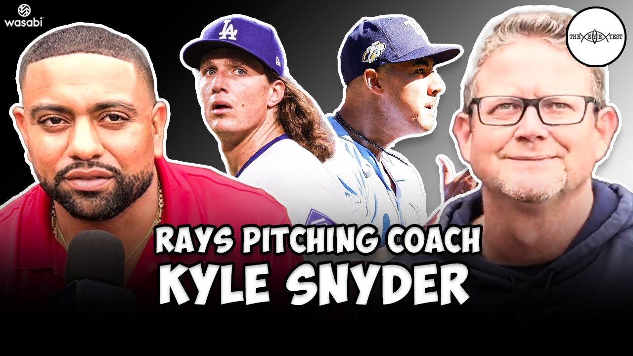 Rays Pitching Coach Kyle Snyder Discusses The Magic Behind The Rays ...