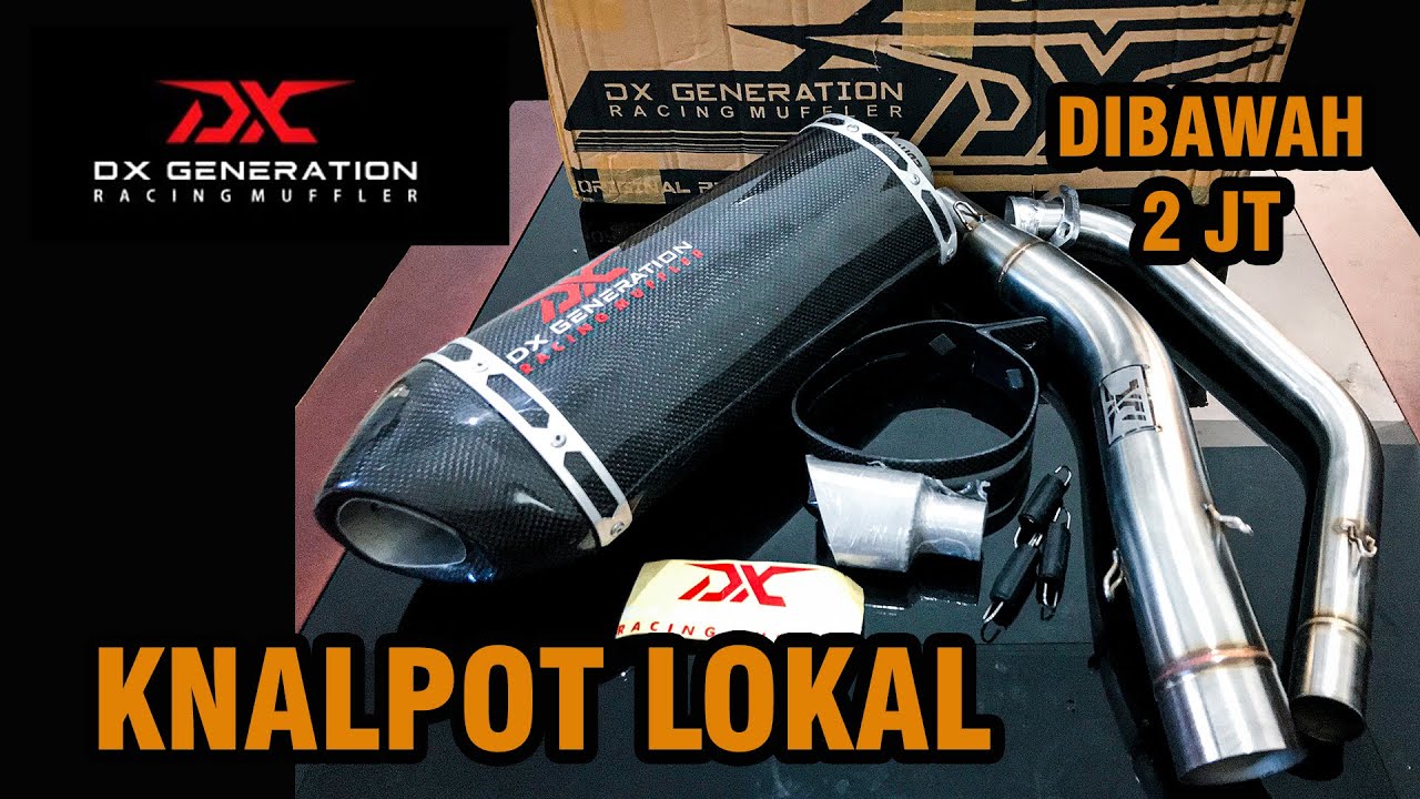 #32 UNBOXING KNALPOT LOKAL ORIGINAL | DX Generation A1R - YouTube