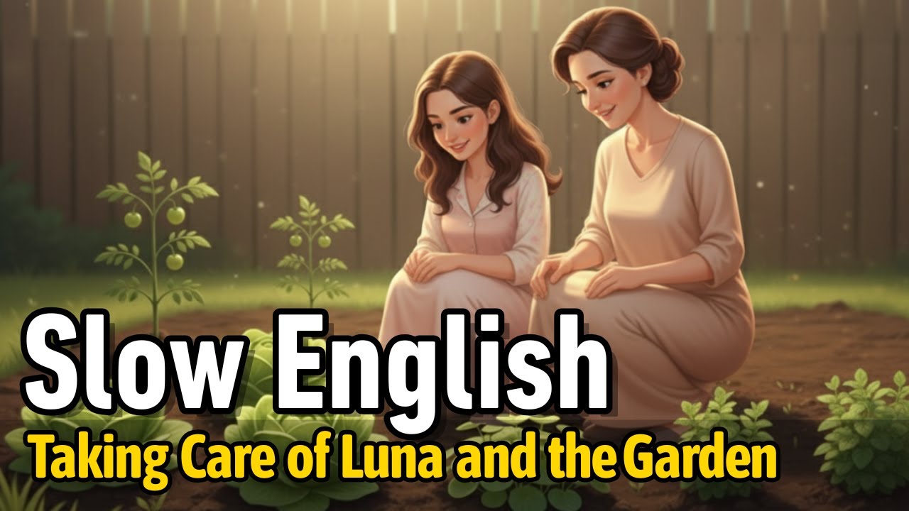 5 Simple English Conversations – Day 9 | Taking Care of Luna and the ...