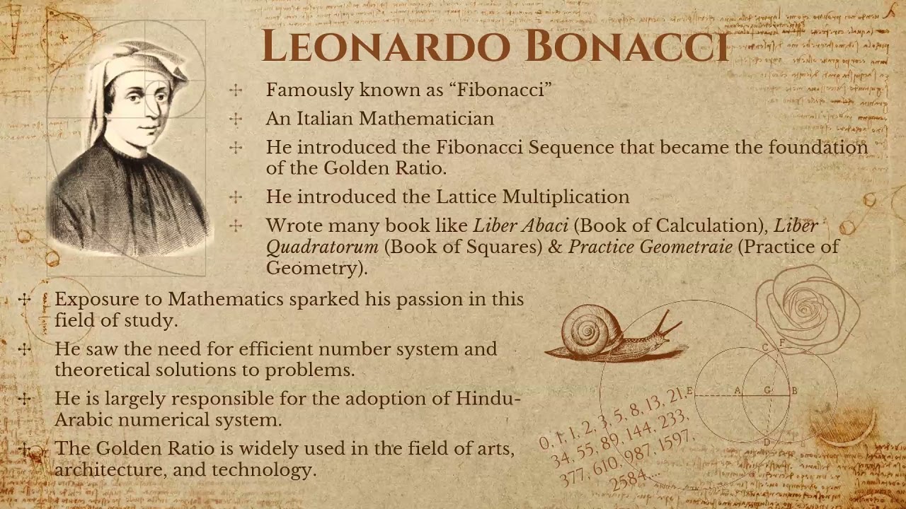 Leonardo Bonacci - YouTube