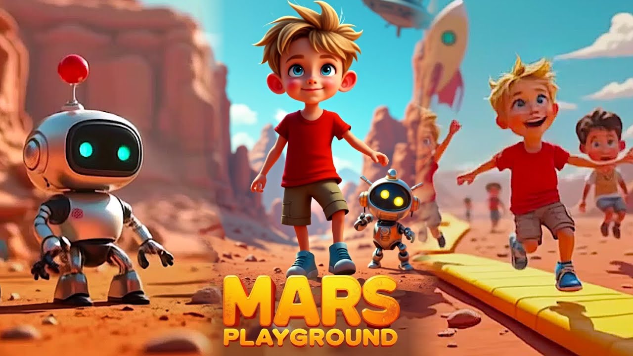 Mars Playground II Kids Mars Adventure II Kids Enjoy - YouTube